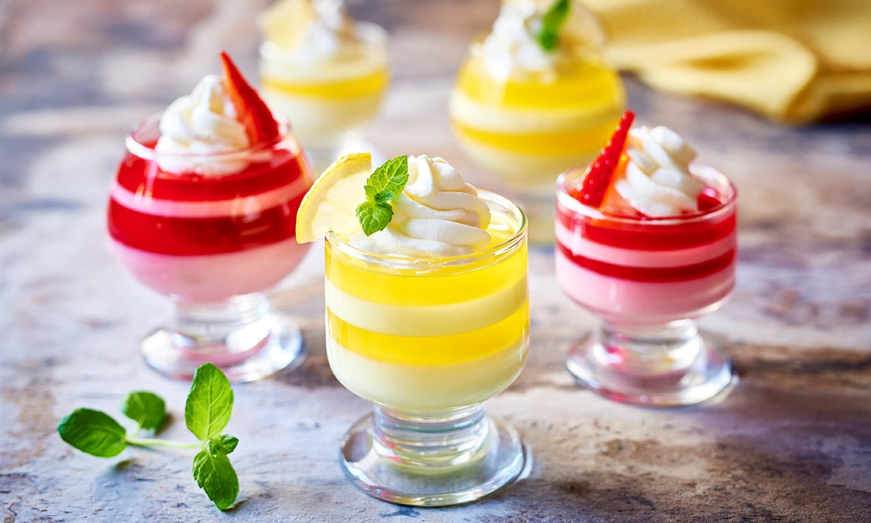 Warstwowa galaretka Przepis | Dr. Oetker