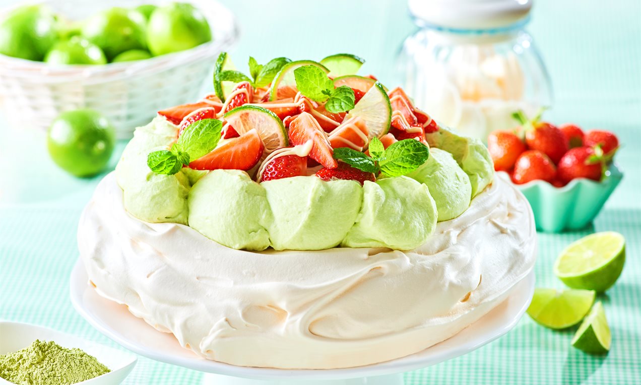 Beza Matcha & Limonka Przepis | Dr. Oetker